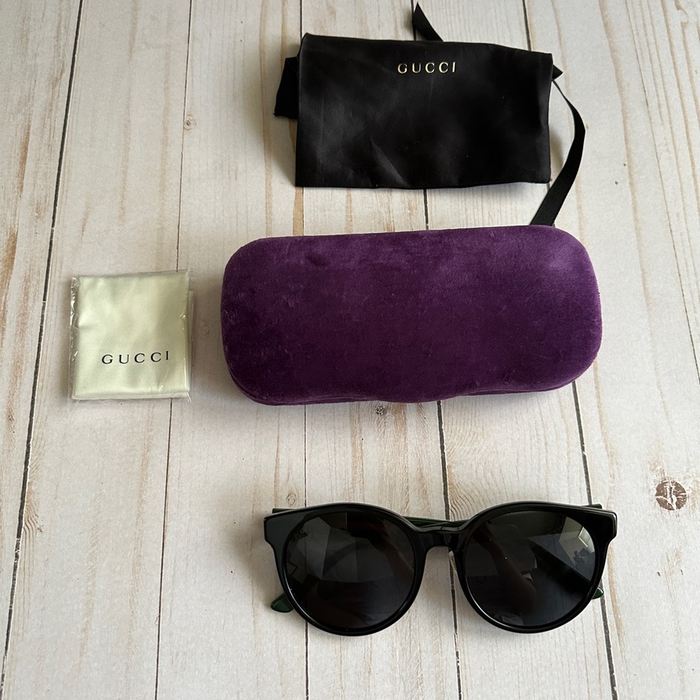 Gucci Gg0416sk 55 Sunglassesl - Gem